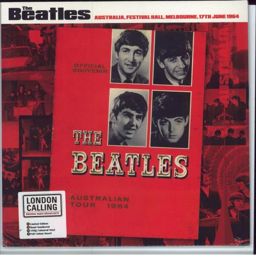 The Beatles Australian Tour 1964 UK vinyl LP album (LP record) (787236)