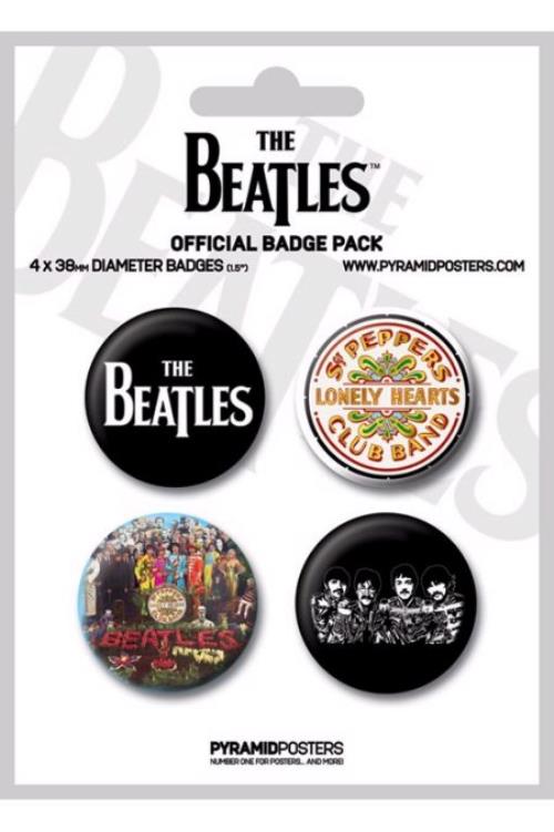 The Beatles Badge Pack 3 UK badge (403940) BP80123