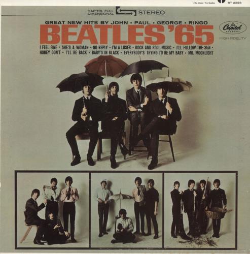 The Beatles Beatles '65 - 1st US vinyl LP album (LP record) (475008)