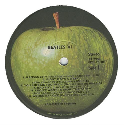 The Beatles Beatles VI - Apple US vinyl LP album (LP record) (371914)