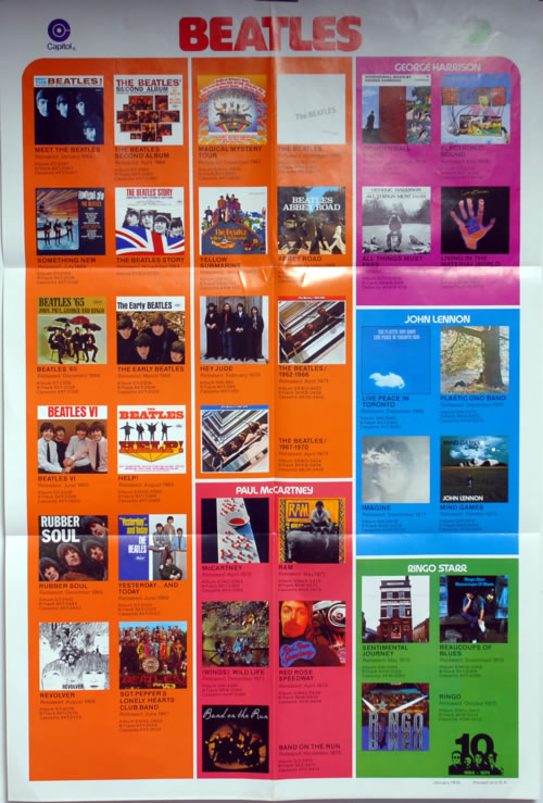 The Beatles Beatles US poster (591183)