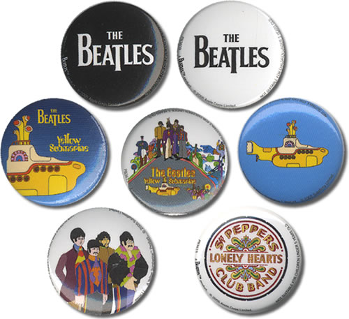 The Beatles Button Badge Set UK badge (409683)