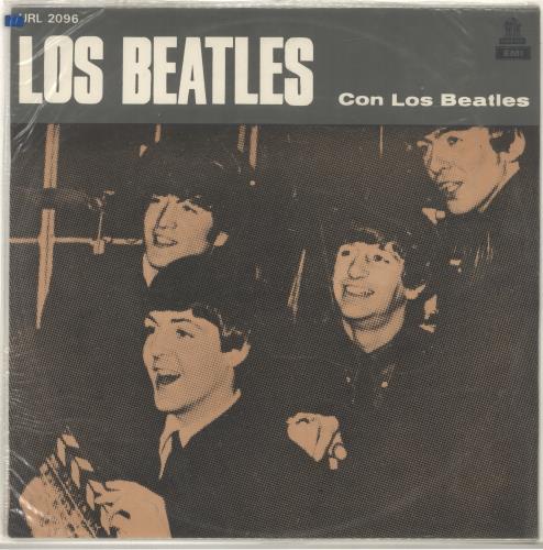 The Beatles Con Los Beatles Uruguay vinyl LP album (LP record) (241946)