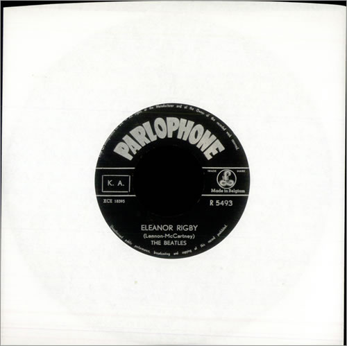 The Beatles Eleanor Rigby Belgian 7" vinyl single (7 inch record / 45 ...