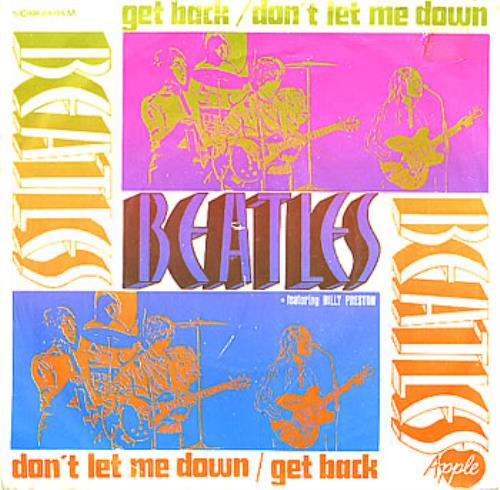 The Beatles Get Back Dutch 7" vinyl single (7 inch record / 45) (173220)