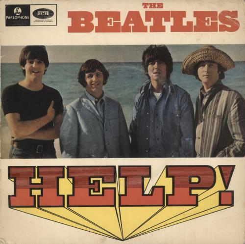 The Beatles Help! E.P. UK 7" vinyl single (7 inch record / 45) (114872)