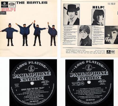 The Beatles Help! Australian vinyl LP album (LP record) (323698)