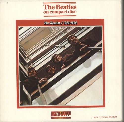 The Beatles HMV Boxed Sets - Complete Set of 12 UK CD Album Box Set ...