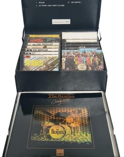 The Beatles HMV Complete Compact Disc Collection + - EX UK CD Album Box ...