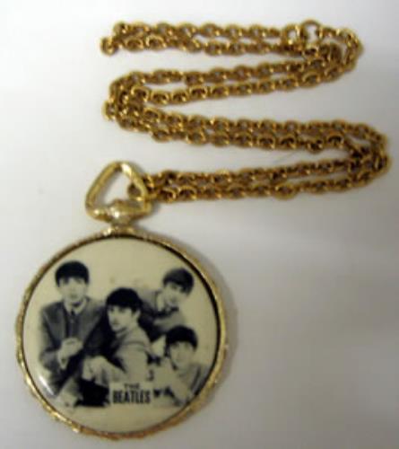 The Beatles Large Medallion On Chain US memorabilia (356847) MEDALLION