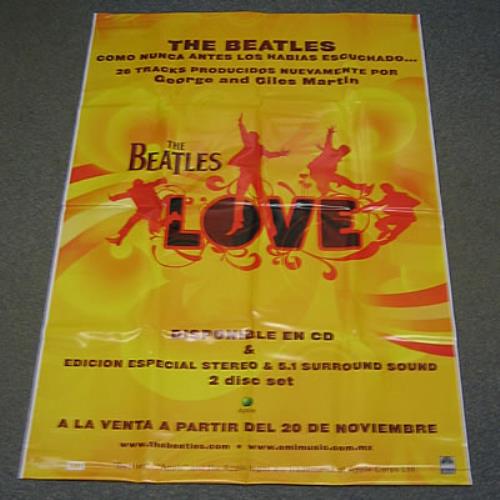 The Beatles Love Mexican Promo display (386260)