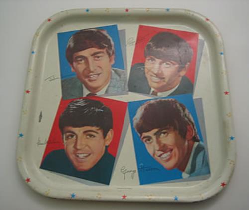 The Beatles Metal Tray UK memorabilia (372629) METAL TRAY