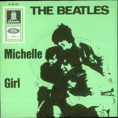 The Beatles Michelle German 7" vinyl single (7 inch record / 45) (501113)