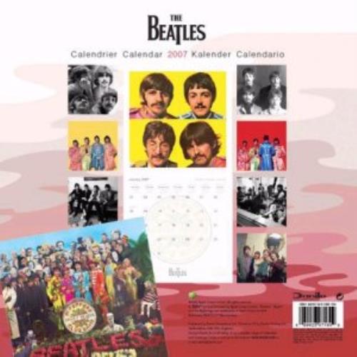 The Beatles Official Calendar 2007 UK calendar (353594)