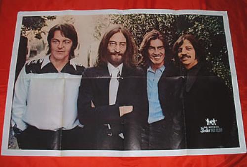 The Beatles Official Fan Club Poster UK poster (318311)