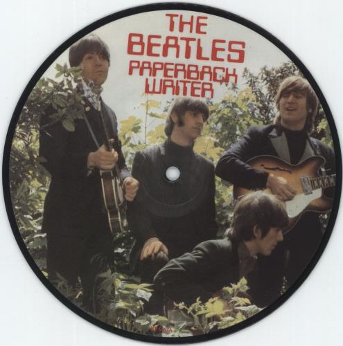 The Beatles Paperback Writer UK 7" vinyl picture disc (7 inch picture ...