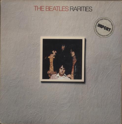 The Beatles Rarities Australian vinyl LP album (LP record) (519681)