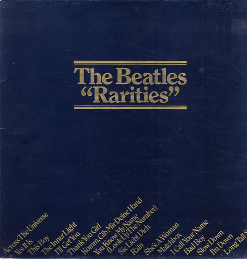 The Beatles Rarities UK vinyl LP album (LP record) (61717)