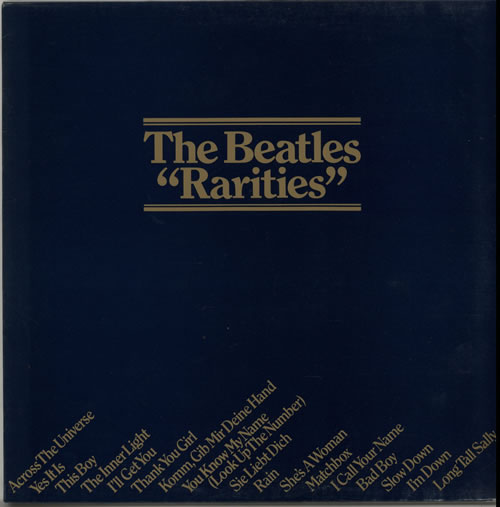 The Beatles Rarities Dutch vinyl LP album (LP record) (625827)