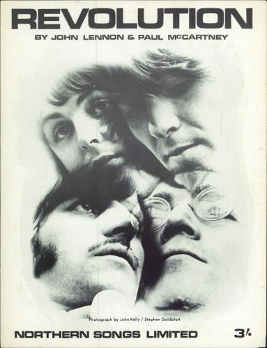 The Beatles Revolution UK sheet music (420555) SHEET MUSIC