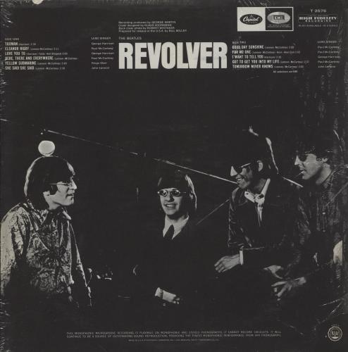The Beatles Revolver - First Press US vinyl LP album (LP record) (265687)