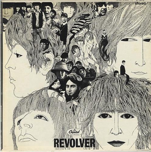 The Beatles Revolver - Orange Label US vinyl LP album (LP record) (390828)