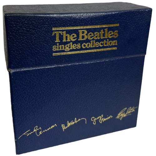 The Beatles Singles Collection + Insert UK 7" single box set (820031)