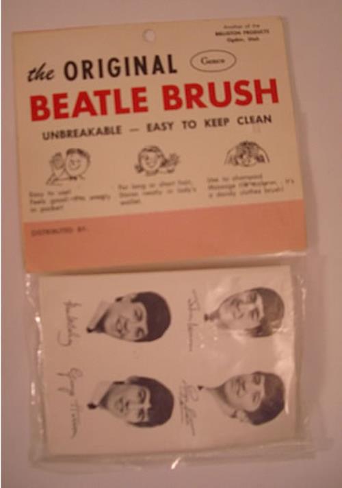 The Beatles The Beatle Hair Brush US memorabilia (356804) HAIRBRUSH
