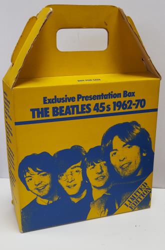The Beatles The Beatles 45s 1962-70 Exclusive Presentation Box UK Promo box set (530293)