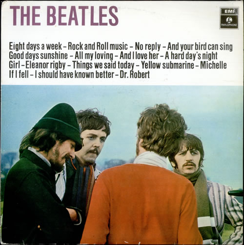 The Beatles The Beatles Dutch vinyl LP album (LP record) (307868)