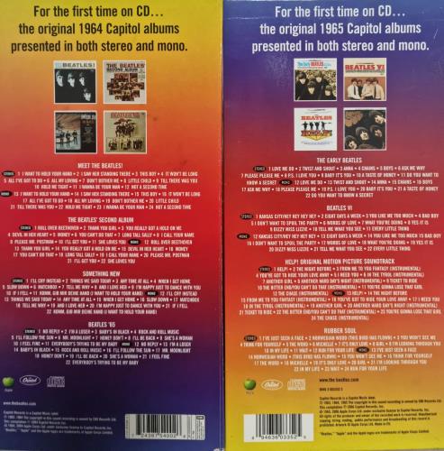 The Beatles The Capitol Albums Vol.1 & 2 UK CD Album Box Set (793641)