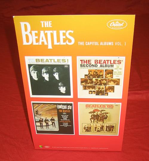 The Beatles The Capitol Albums Vol.1 US Promo display (339876)
