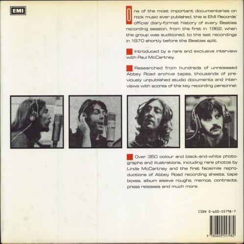 The Beatles The Complete Beatles Recording Sessions UK book (781831)