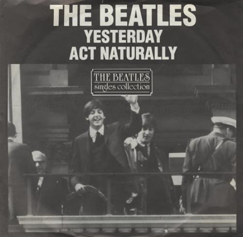 The Beatles Yesterday Australian 7" vinyl single (7 inch record / 45 ...