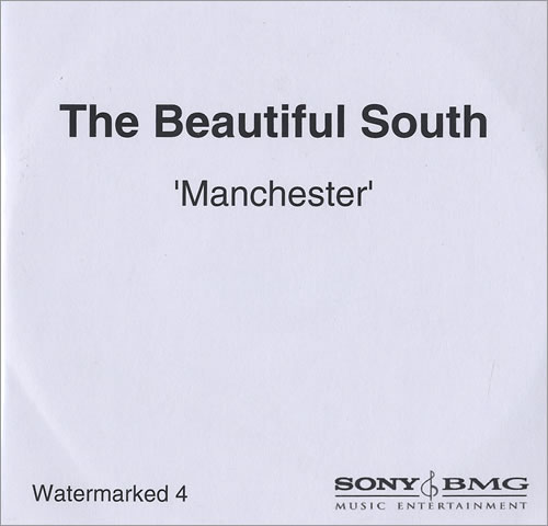 The Beautiful South Manchester UK Promo CD-R acetate (470591)