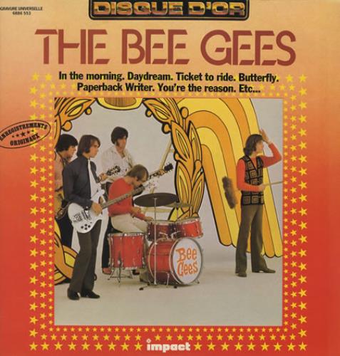 The Bee Gees Disque D'or French vinyl LP album (LP record) (206521)
