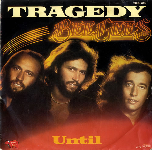 The Bee Gees Tragedy German 7" vinyl single (7 inch record / 45) (601387)