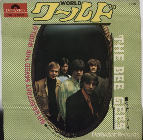 The Bee Gees World Japanese Promo 7" vinyl single (7 inch record / 45 ...