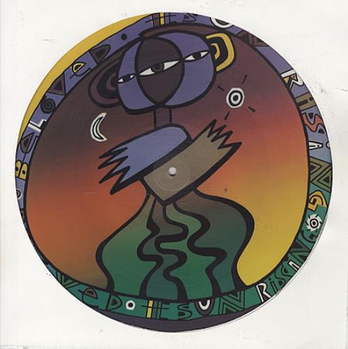 The Beloved The Sun Rising UK 12" vinyl picture disc (12 inch picture ...