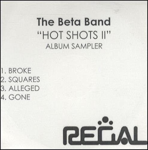 The Beta Band Hot Shots II Album Sampler UK Promo CD-R acetate (253184)