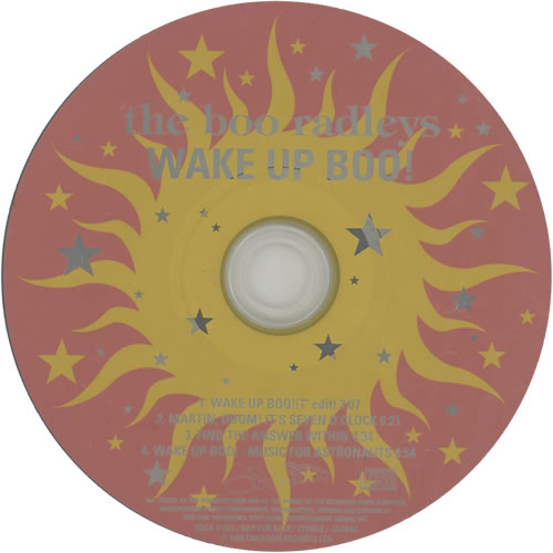 The Boo Radleys Wake Up Boo Japanese Promo CD single (CD5 / 5") (154694)
