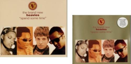 The Brand New Heavies Spend Some Time UK 2-CD single set (Double CD single) (163272)