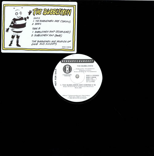 The Bubblemen The Bubblemen Are Coming US Promo 12" vinyl single (12 ...