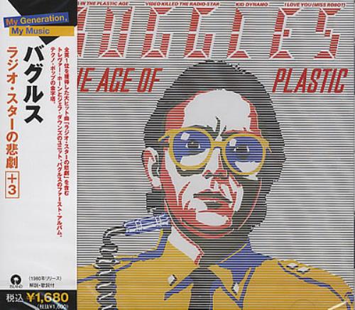 The Buggles The Age Of Plastic Japanese CD album (CDLP) (377069)