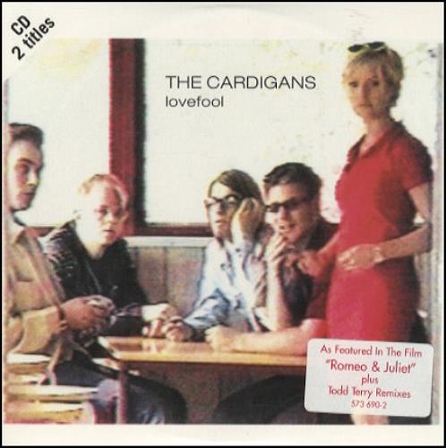 The Cardigans Lovefool European CD single (CD5 / 5") (161830)