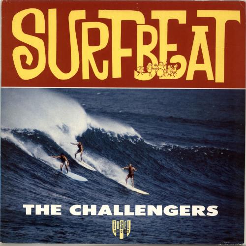 The Challengers (US) Surfbeat UK vinyl LP album (LP record) (692806)