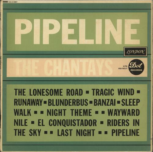The Chantays Pipeline UK vinyl LP album (LP record) (688891)