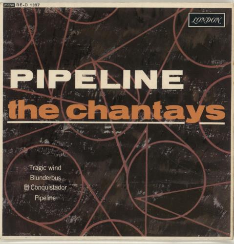 The Chantays Pipeline UK 7" vinyl single (7 inch record / 45) (694535)
