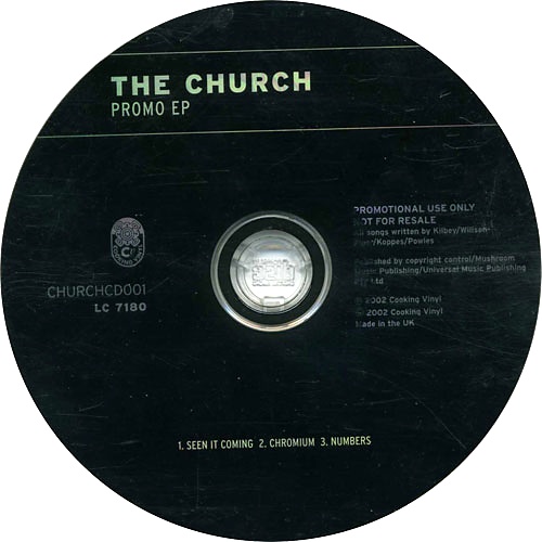 The Church Promo EP UK Promo CD single (CD5 / 5") (205983)