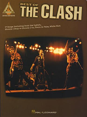 The Clash Best Of The Clash US book (353139) 0-7935-6996-6